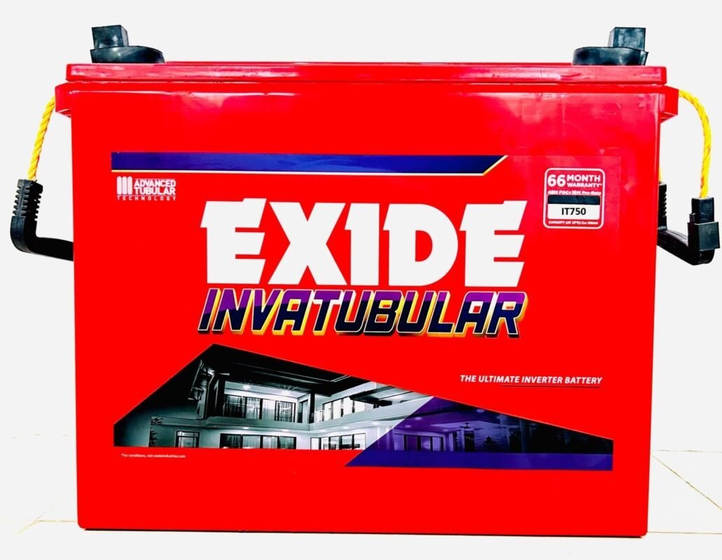 Exide InvaTubular 200AH Tall Tubular Battery FEI0-IT750 – Inverter Home ...